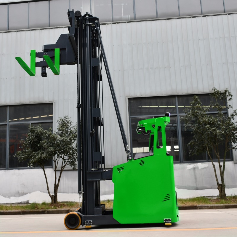 China Seated Type 3 Way Pallet Stacker VNA Forklift Manufacturers ...